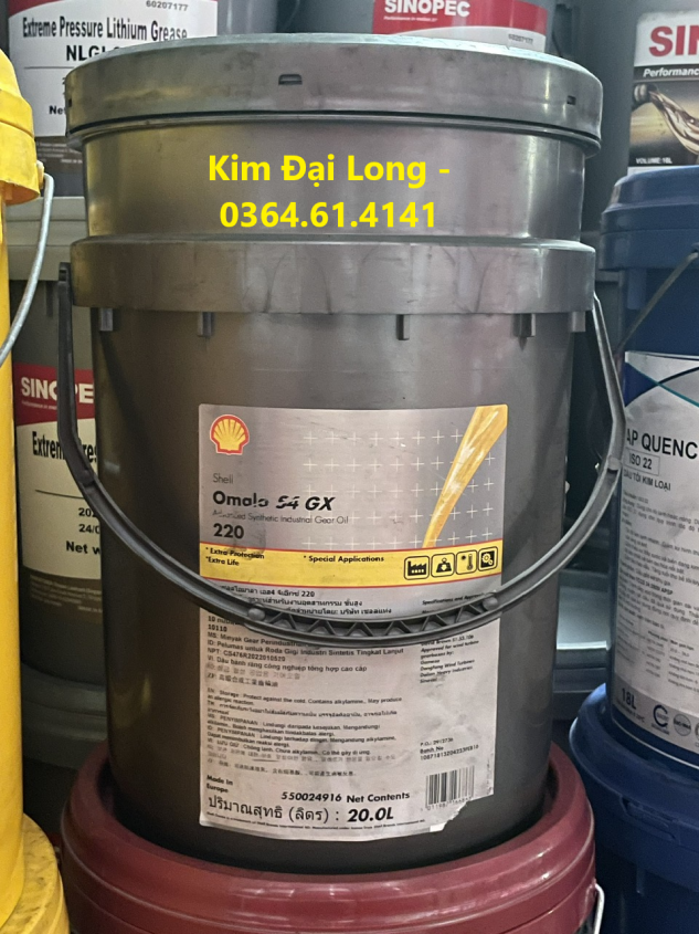 Dầu bánh răng Shell Omala S4 GX 220/320/460/1000, tìm mua Dầu bánh răng ...